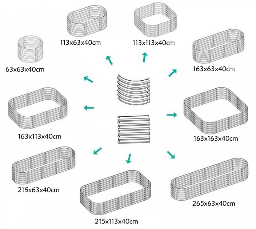 Custom Raised Garden Beds for Gardens | German Design & OEM Manufacturer